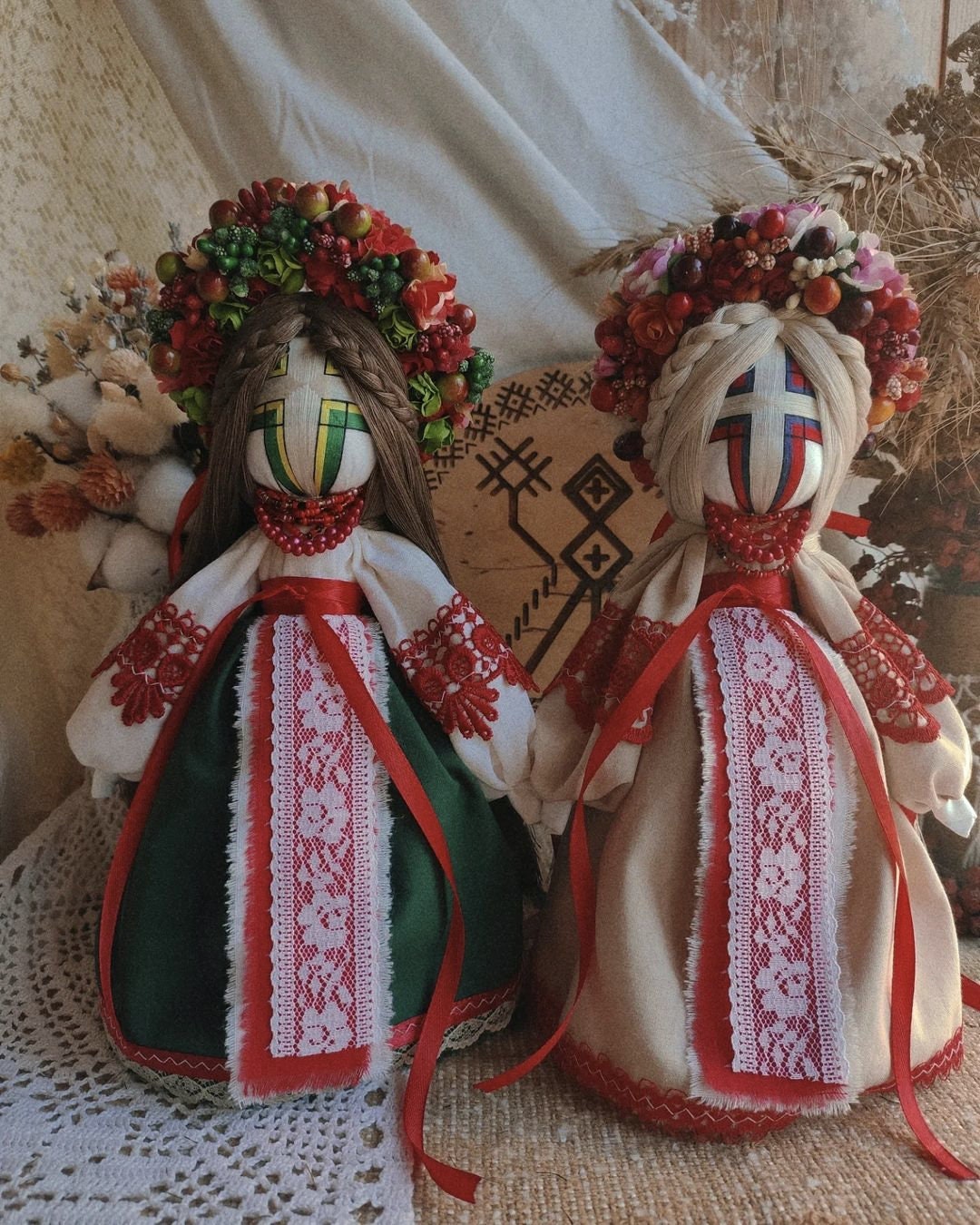 Ukrainian Motanka Doll, Guardian Angel Doll in Ukrainian Style, Rag ...