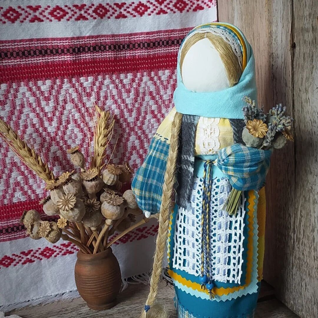Ukrainian Motanka Doll Amulet, Ukraine Gift, OOAK Bride Gift, Magical ...