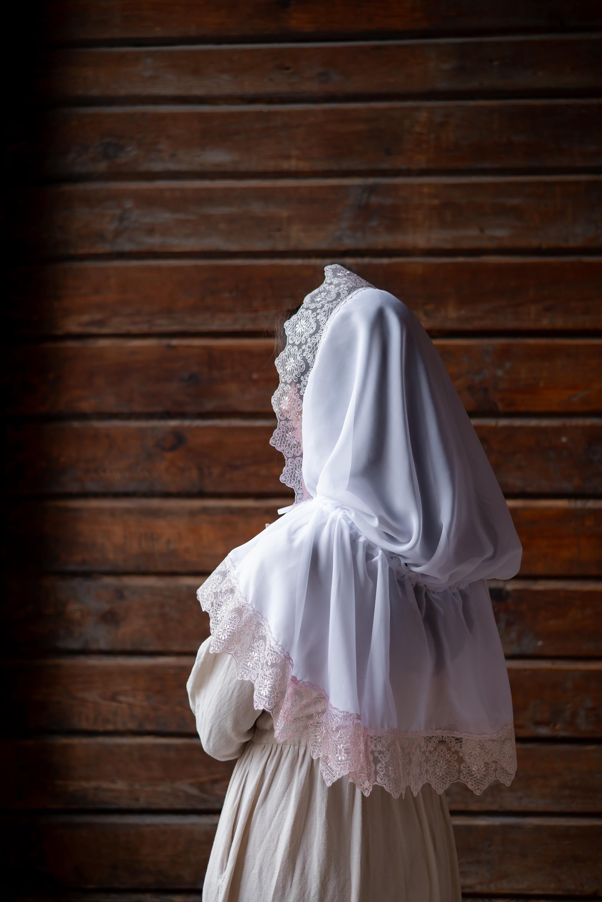 Orthodox Veil, Religious Head Covering, Mantilla, Christian Veil ...