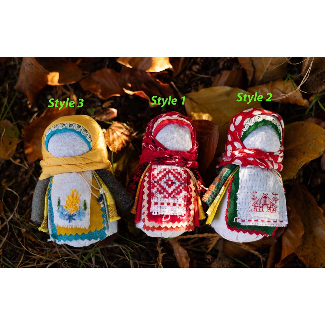 Slavic Folk Doll, Ukrainian Traditional Motanka Krupenichka Handmade ...