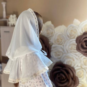 Chapel Veil Catholic, Mantillas, Christening Veil, Catholic Mass Veil ...