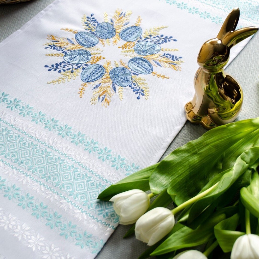 Pascha Basket Cover, Easter Basket Cover for Blessing, Embroidered ...