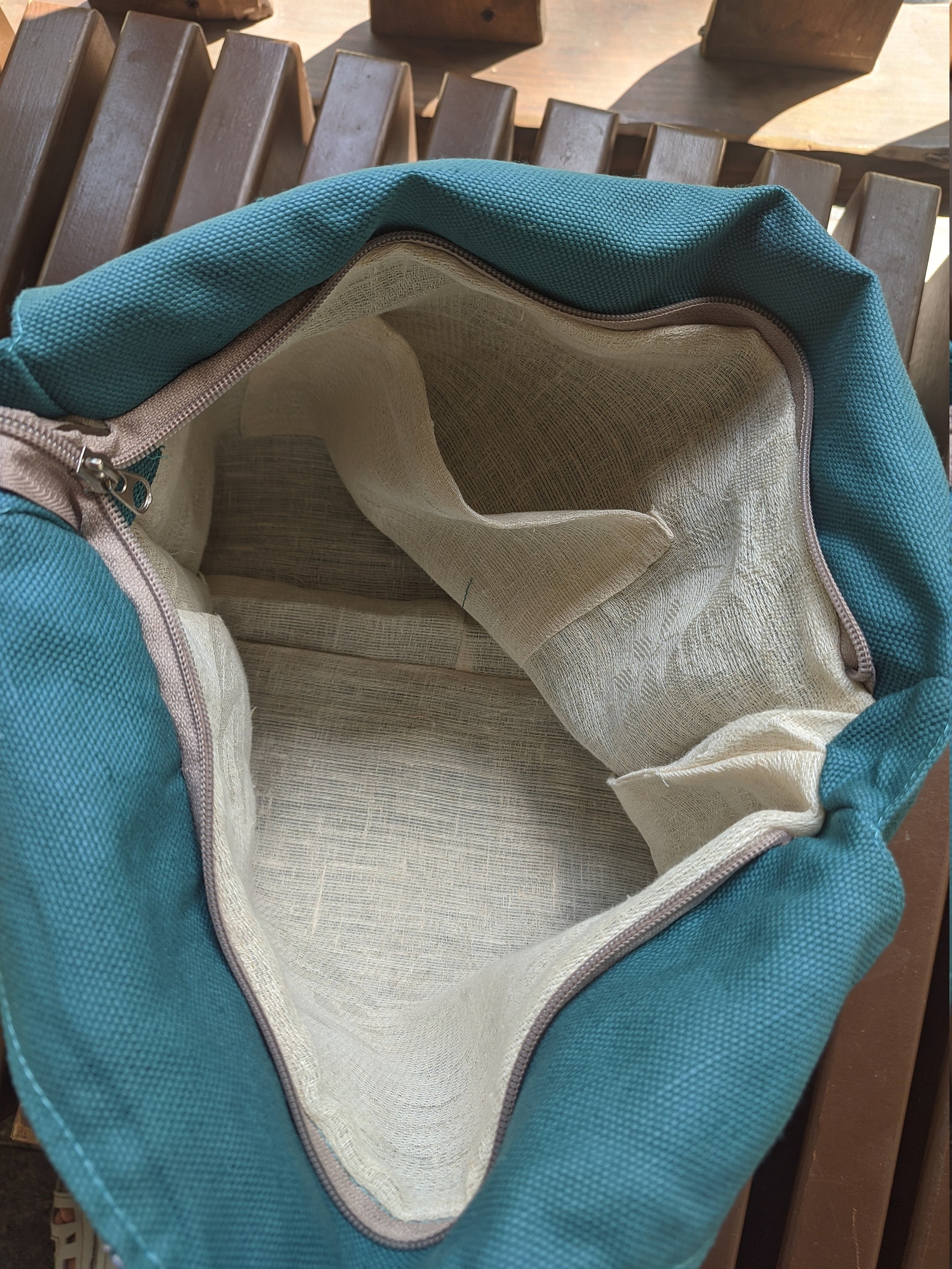 Natural fiber bag Floral tote bag with zipper Embroidered | Etsy