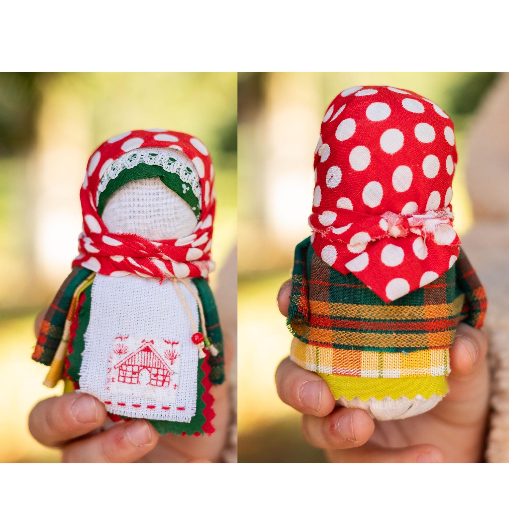 Grain Doll Motanka, Traditional Slavic Doll Krupenichka, Handmade Doll ...