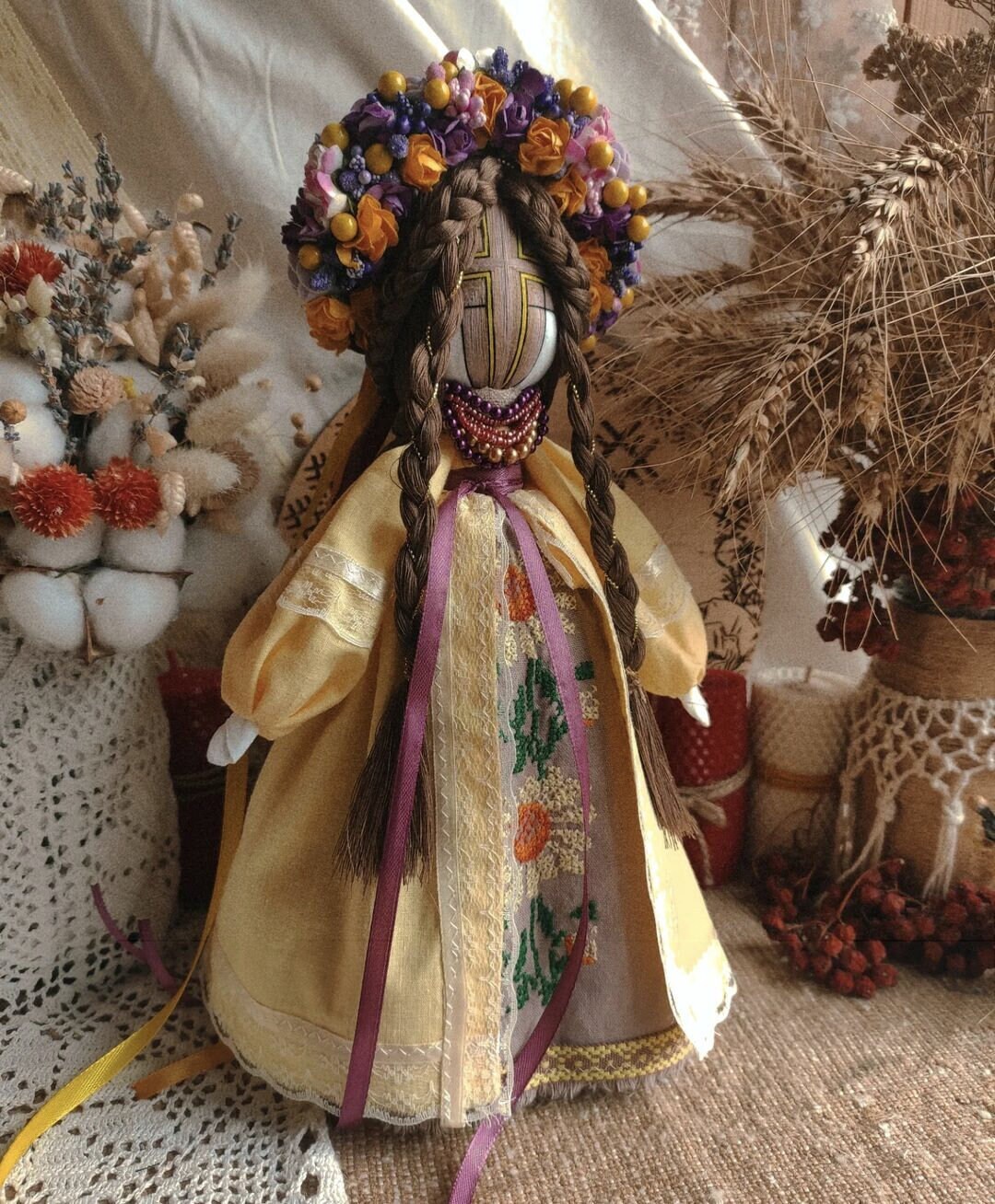 Motanka Guardian Doll Ukrainian Doll Folk Art Doll in - Etsy
