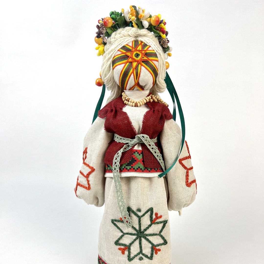 Motanka Doll, Ukrainian Folk Doll, Talisman Ukrainian Doll Motanka ...