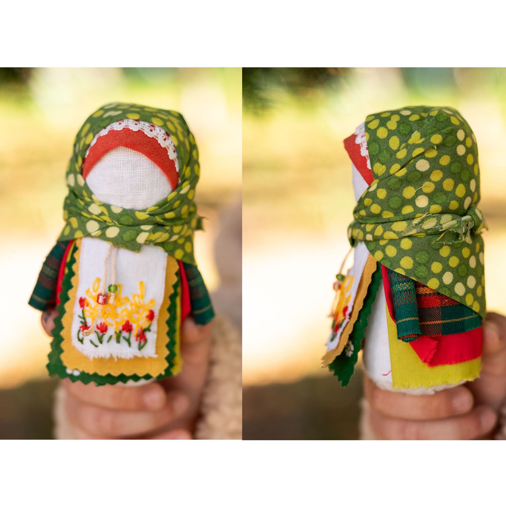 Grain Doll Motanka, Traditional Slavic Doll Krupenichka, Handmade Doll ...
