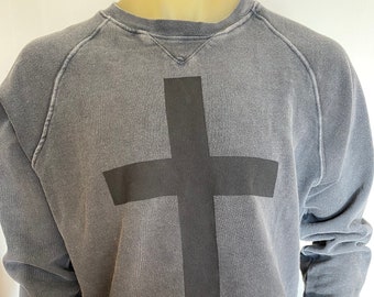 Cross Sweater - Etsy