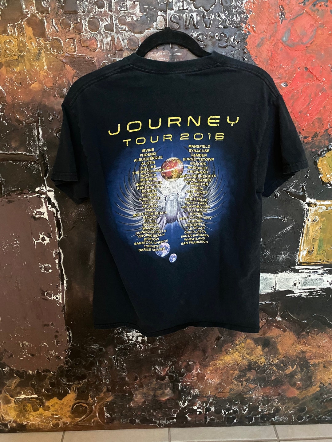 Vintage Journey Tour T Shirt - Etsy