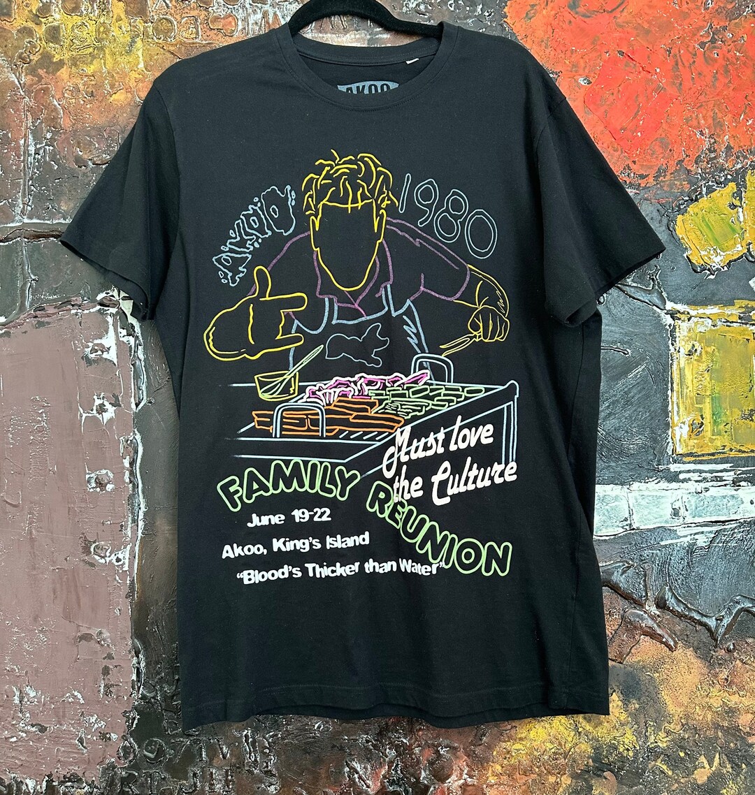 Vintage Akoo T-shirt East 1980 - Etsy