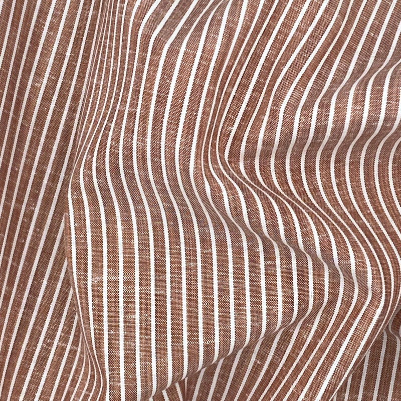 Brown Stripe Fabric - Etsy