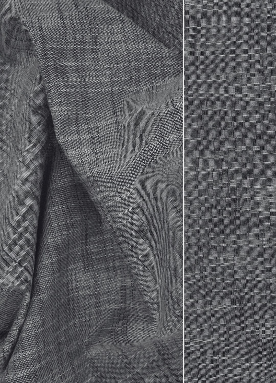 Black Chambray Cotton Fabric, Robert Kaufman Manchester SRK-15373-188 ...