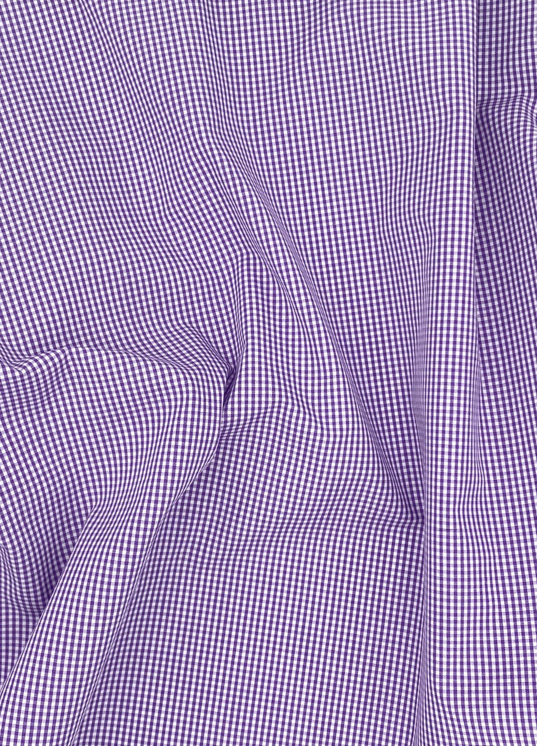 Purple Gingham Cotton Fabric: Small Scale Check, Sewing & Crafts - Etsy