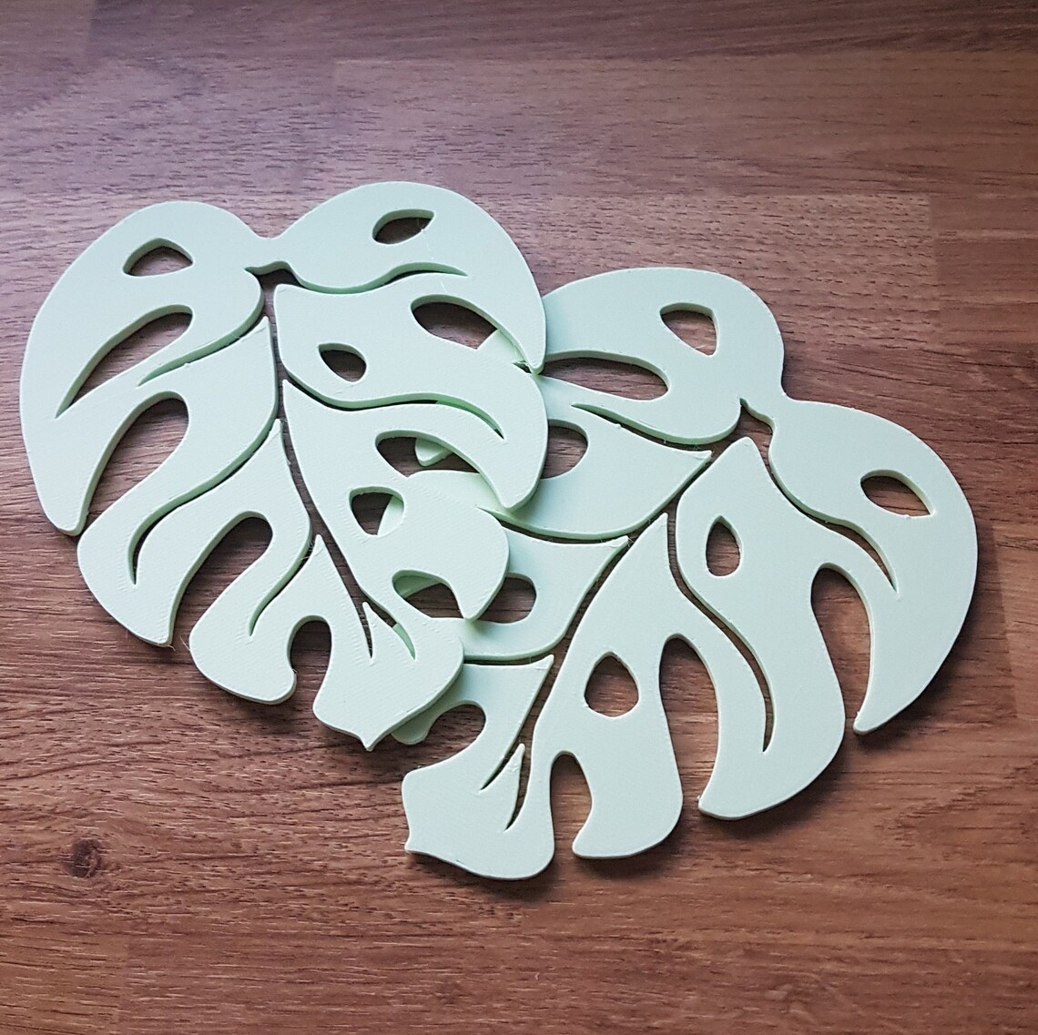 Eco Friendly 3D Printed Monstera Cup Coasters - Etsy