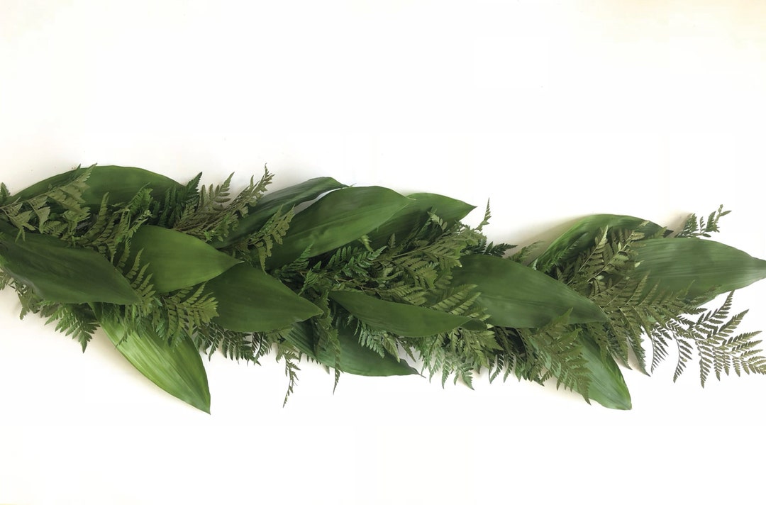 Real Tropical Garland Greenery - 6FT - Etsy