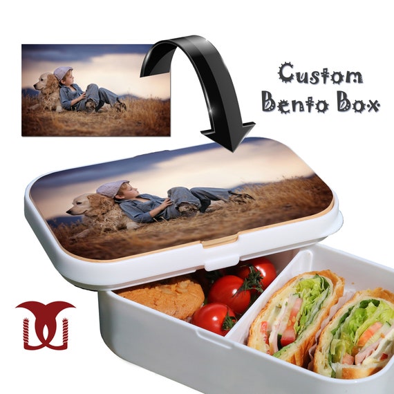 Custom Bento Box Personalized Lunchbox for School Work | Etsy