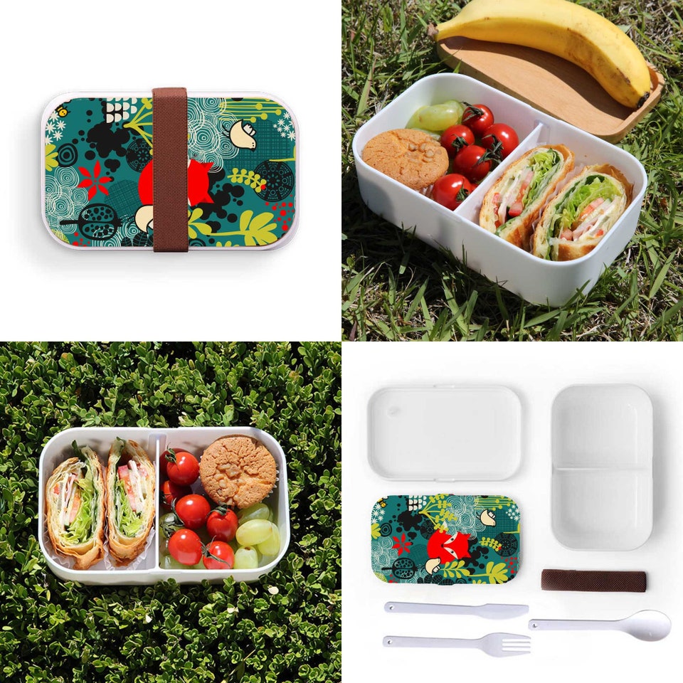 Cute Red Fox Bento Box sold by Docudrama French | SKU 5220331 | Printerval