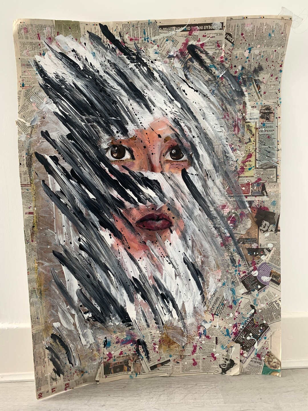 Hidden - Acrylic Painting - Etsy