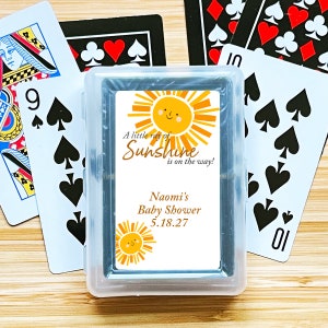 Personalized 10 Pieces A Little Ray of Sunshine is on the Way Playing ...
