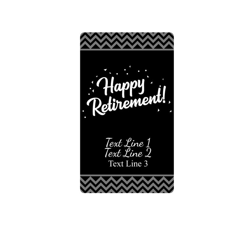 Personalized 20 Pcs Retirement Party Sanitizer Label Favors, Retirement ...