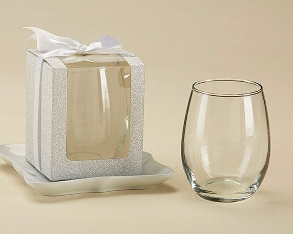 BOX for 9 Ounce Stemless Wine Glass set of 24 Empty Boxes - Etsy