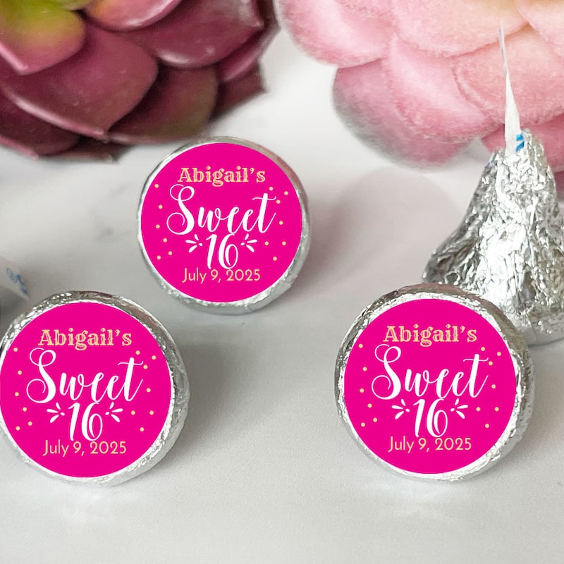 Sweet 16 Stickers - Etsy