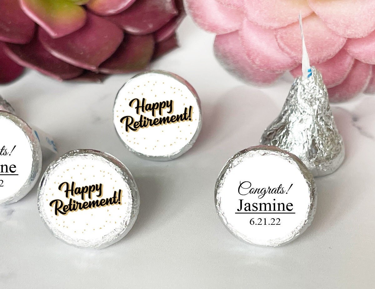 MG825 Retirement Container Box Favors Personalized 12 Pieces Happy ...