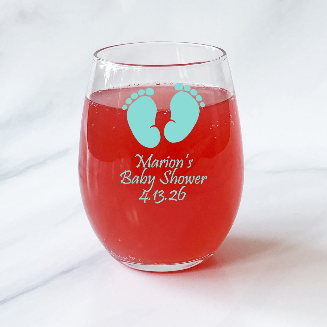 Personalized 24 Pieces Baby Feet Baby Shower Personalized | Etsy