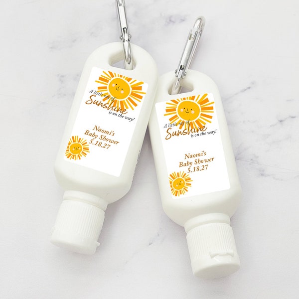 Sunscreen Favors - Etsy