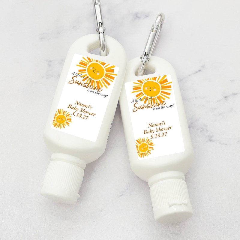 Sunscreen Favors - Etsy