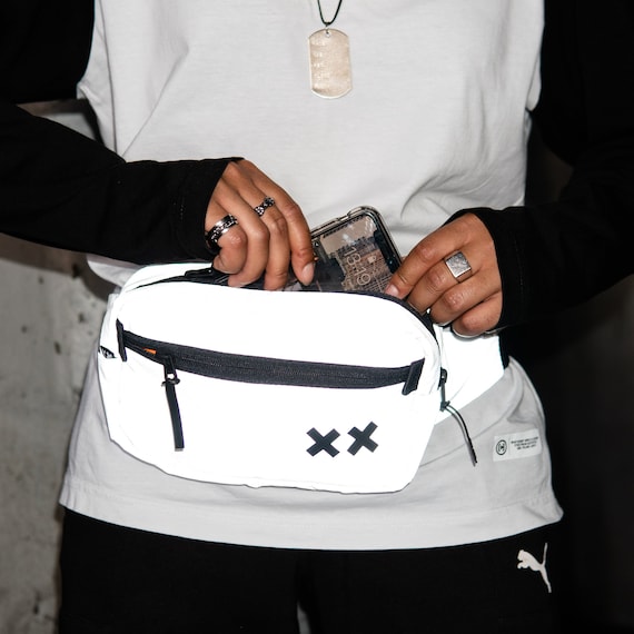 Reflective Fanny Pack Festival Bag Multipurpose Waist Pack - Etsy