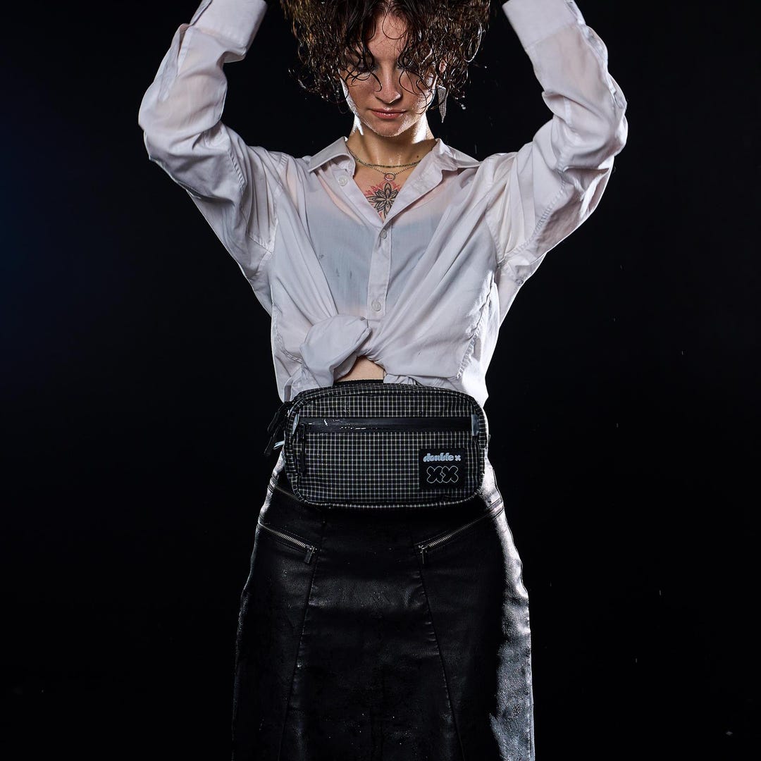 Waterproof Ripstop Fanny Pack – Small Crossbody Bag With Reflective ...