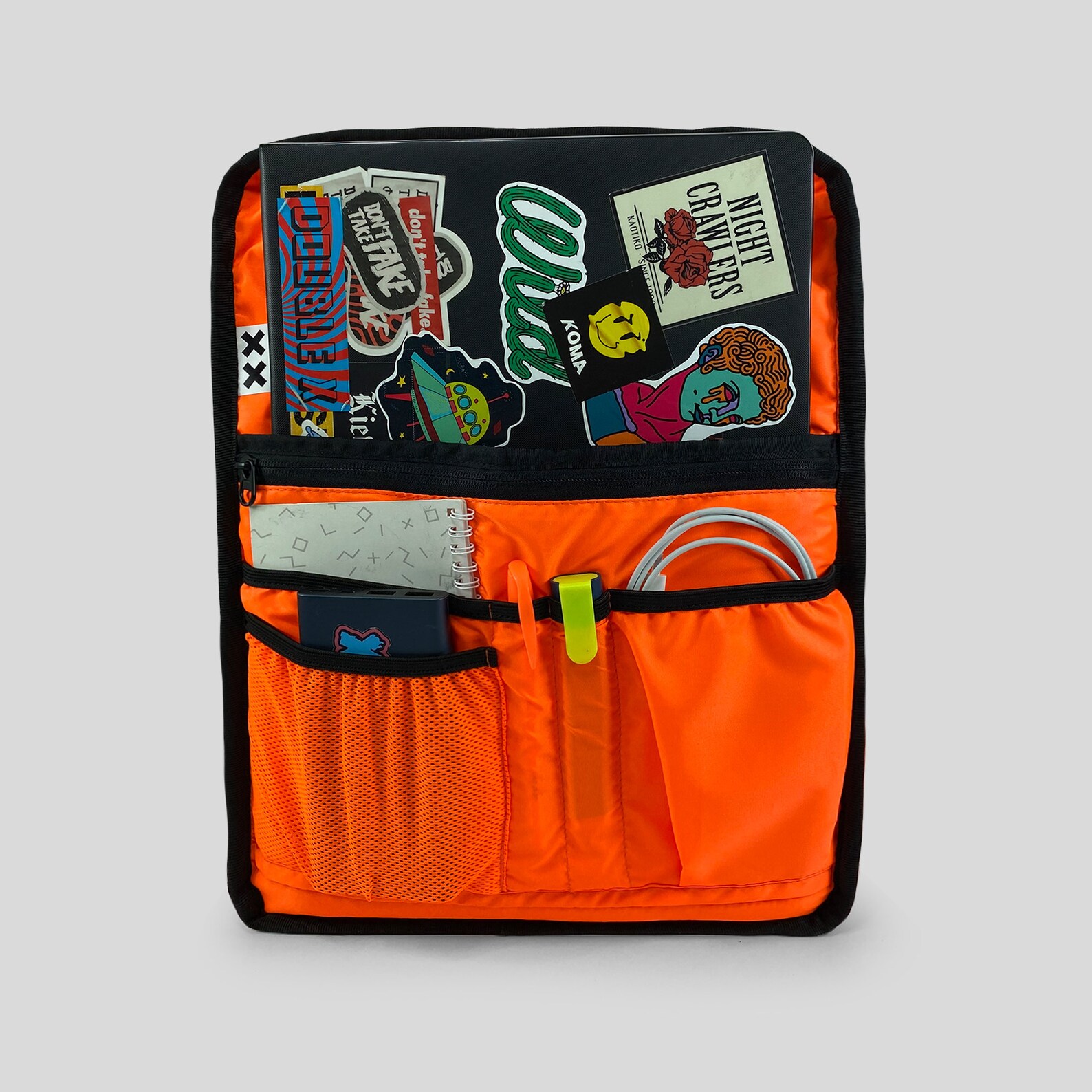 High Vision Backpack, Reflective Rucksack for Cyclist, Roomy Messenger ...