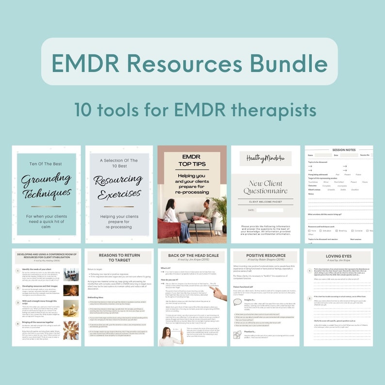 Value EMDR Bundle Excellent Value, Scripts Resources Editable Intake ...