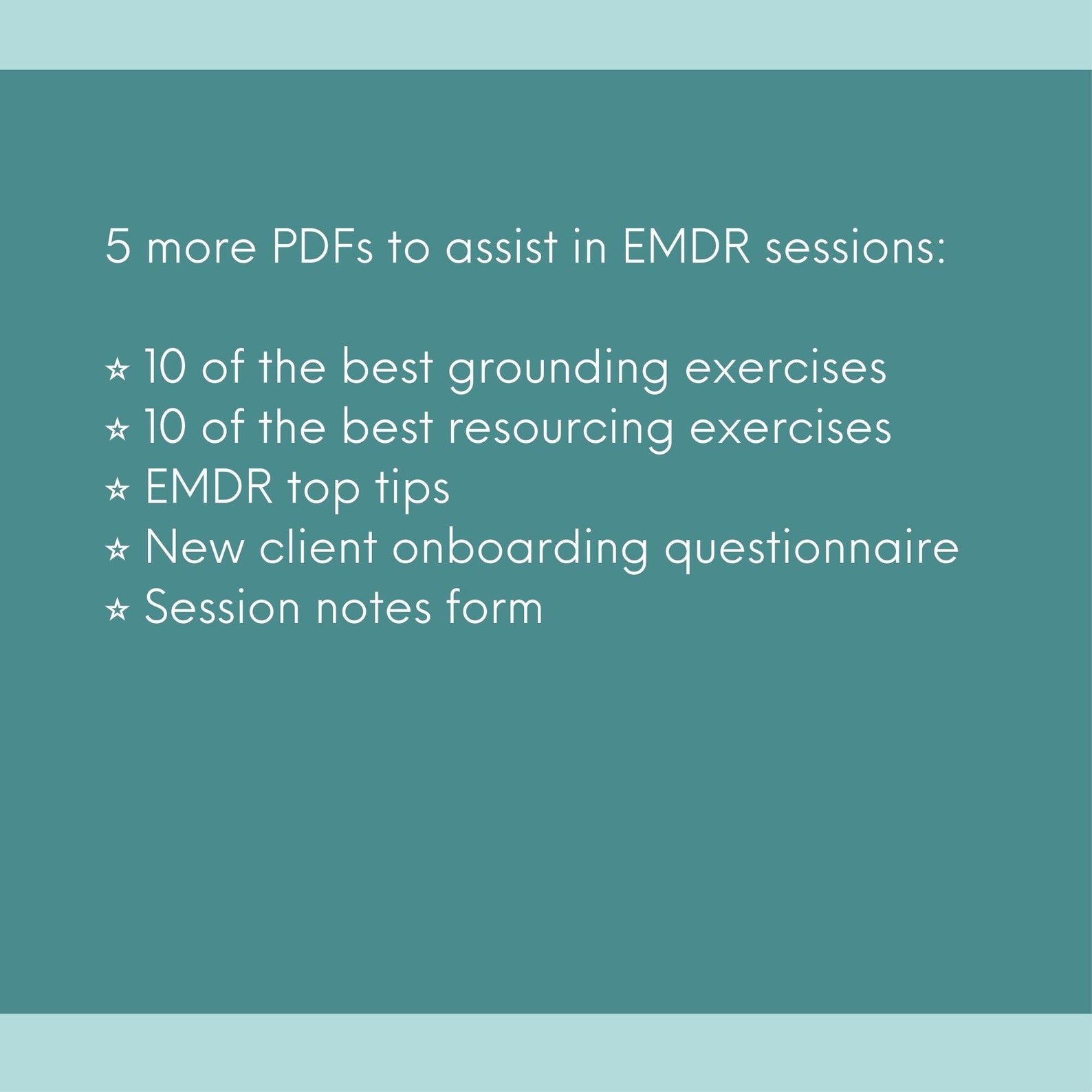 Value EMDR Bundle Excellent Value, Scripts Resources Editable Intake ...