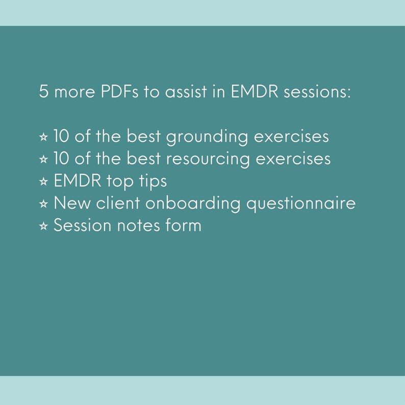 Value EMDR Bundle Excellent Value, Scripts Resources Editable Intake ...