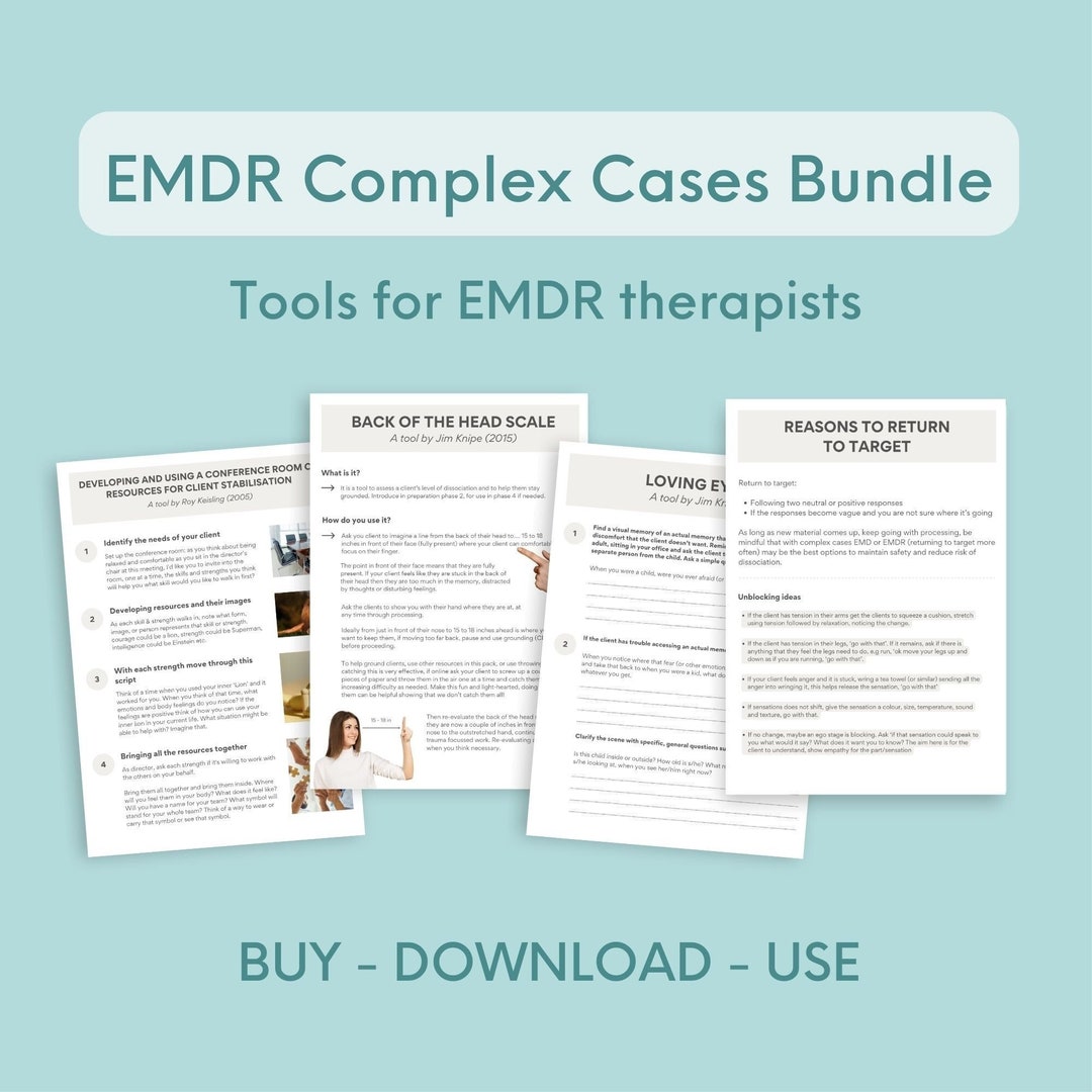 EMDR Grounding Scripts Resource Bundle Therapists EMDR Therapist ...
