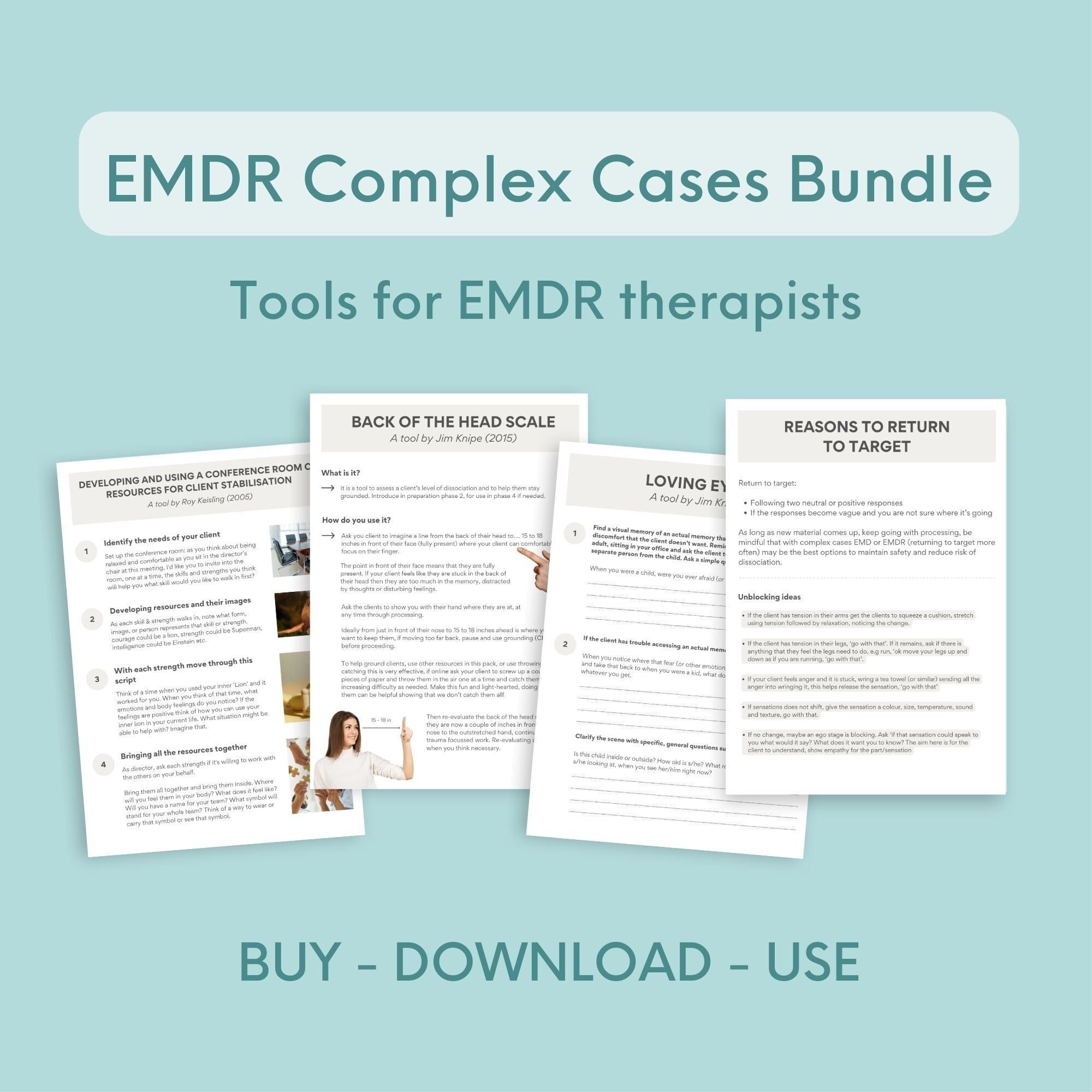 EMDR Grounding Scripts Resource Bundle Therapists EMDR Therapist ...