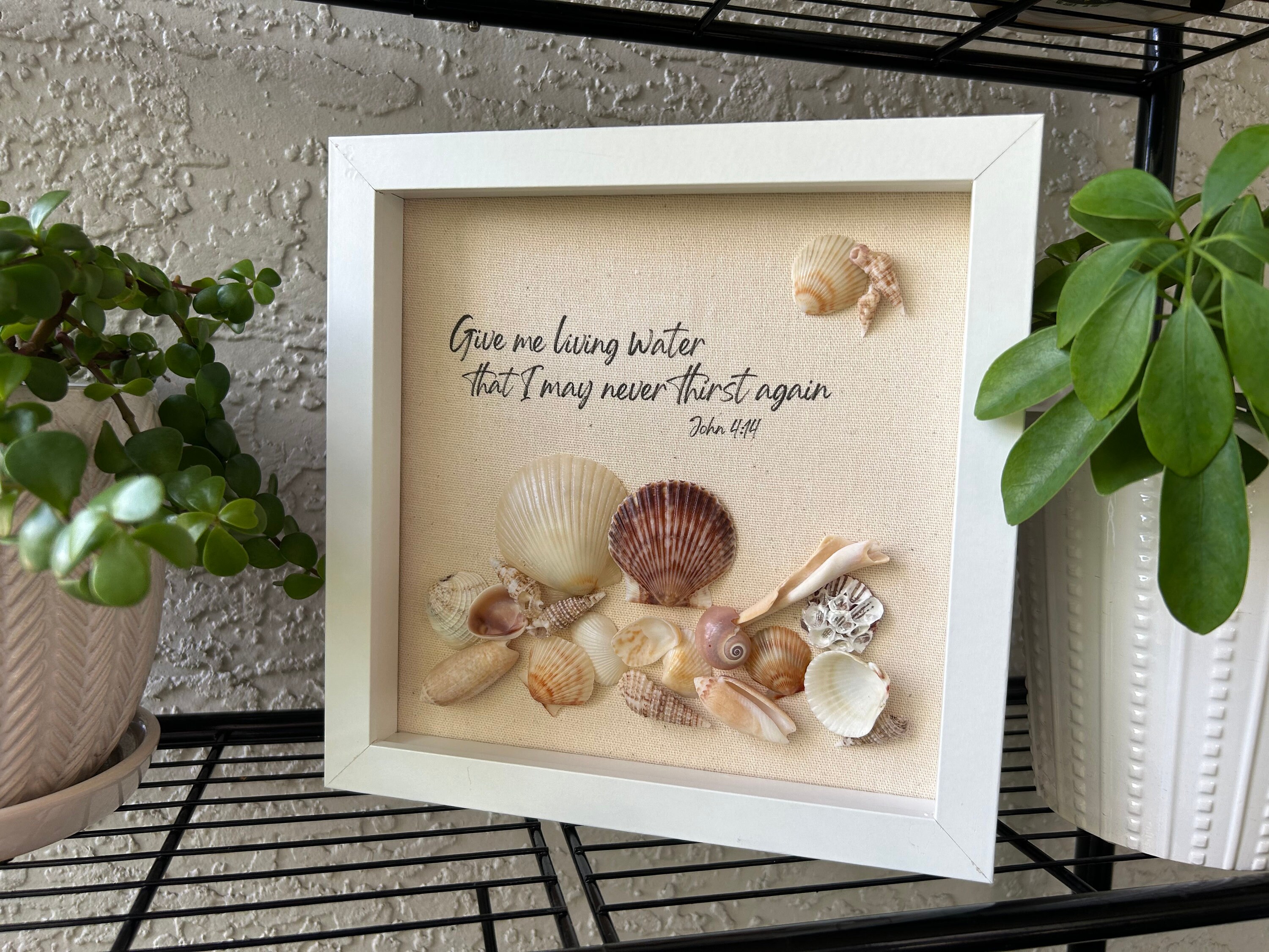 Living Water Shadow Box - Etsy