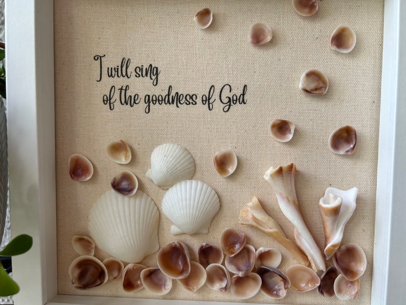 Sing of the Goodness of God Shadow Box - Etsy