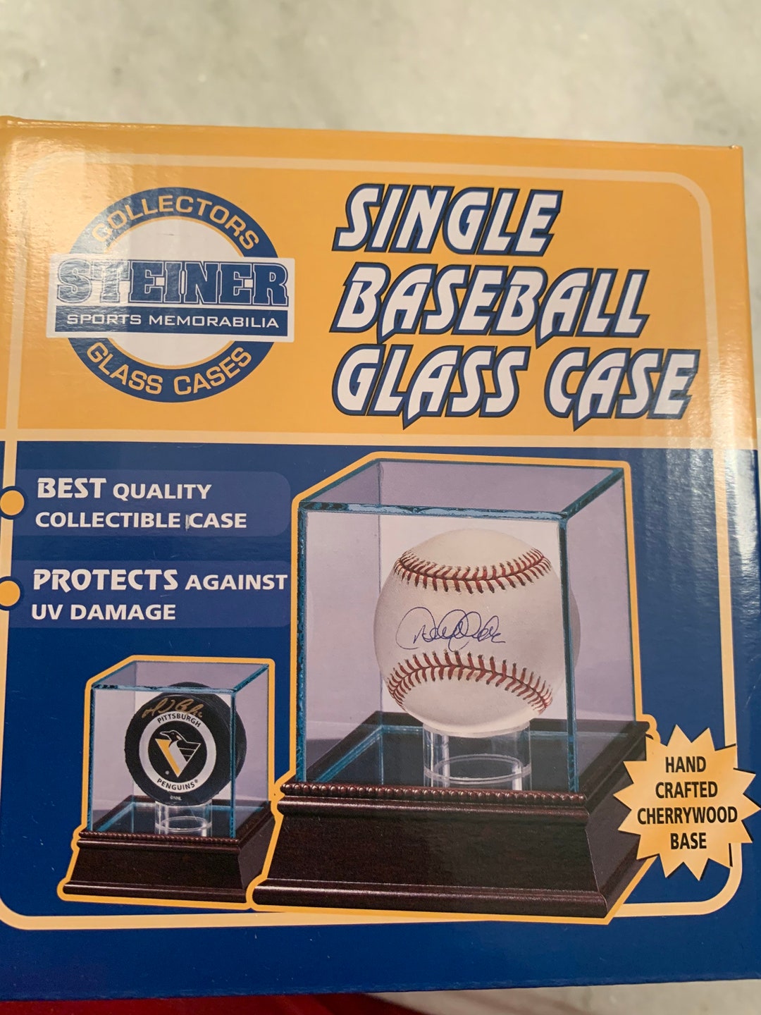 Brand New in Box Glass Baseball Display Case - Etsy