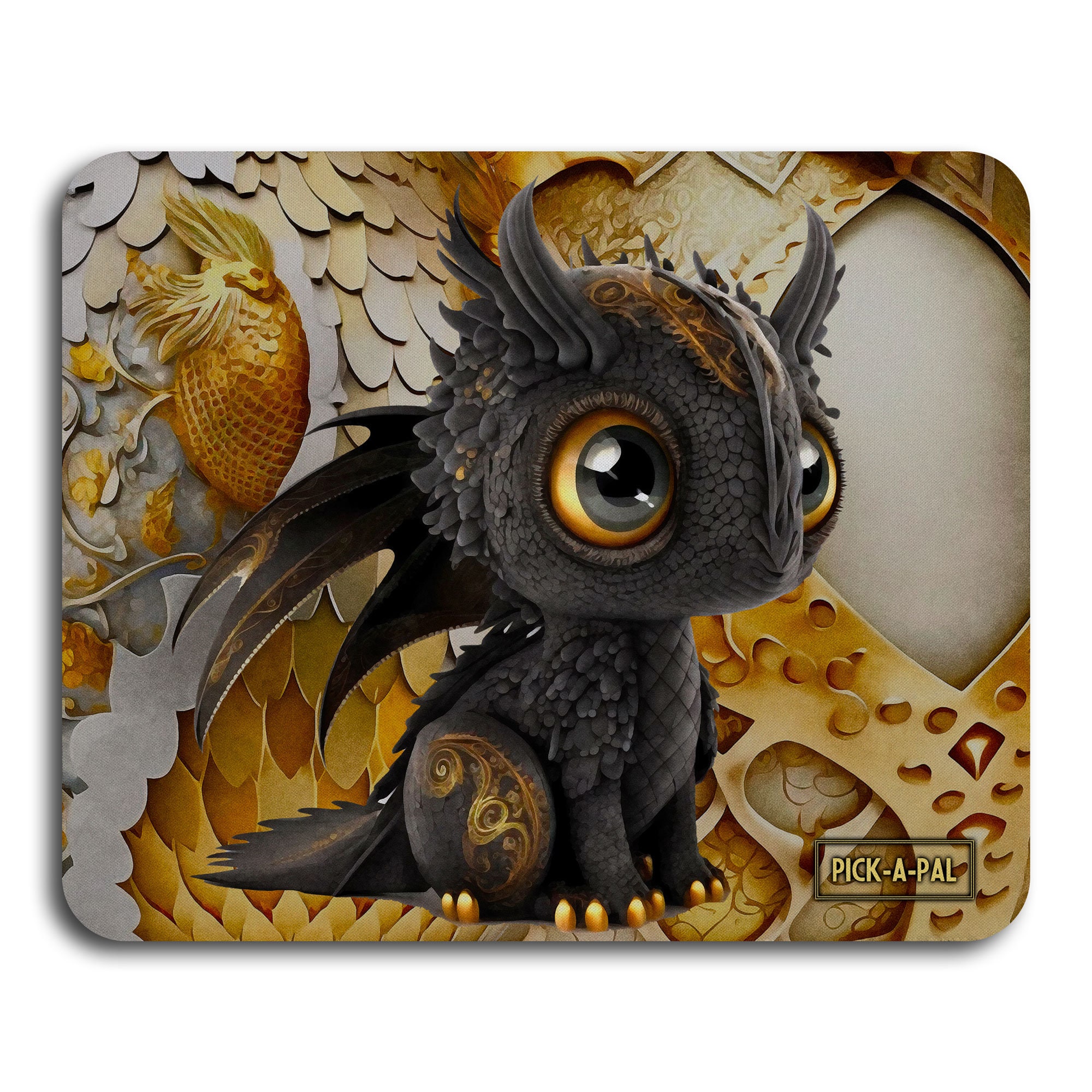 Dragon Pals Mouse Pad - Etsy