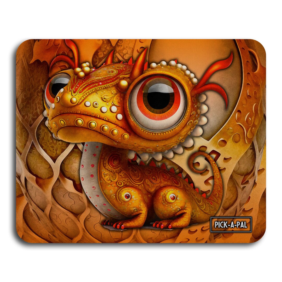 Dragon Pals Mouse Pad - Etsy