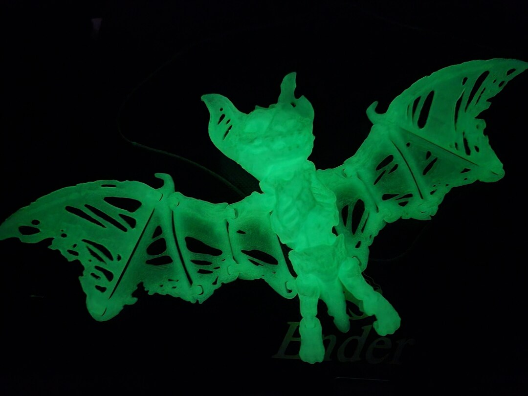 Articulated Zombie Bat Fidget Toy Stress Toy - Etsy