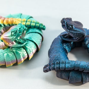 Articulated Rattlesnake - Fidget Toy - Stress Toy - WORKING RATTLE! - Etsy