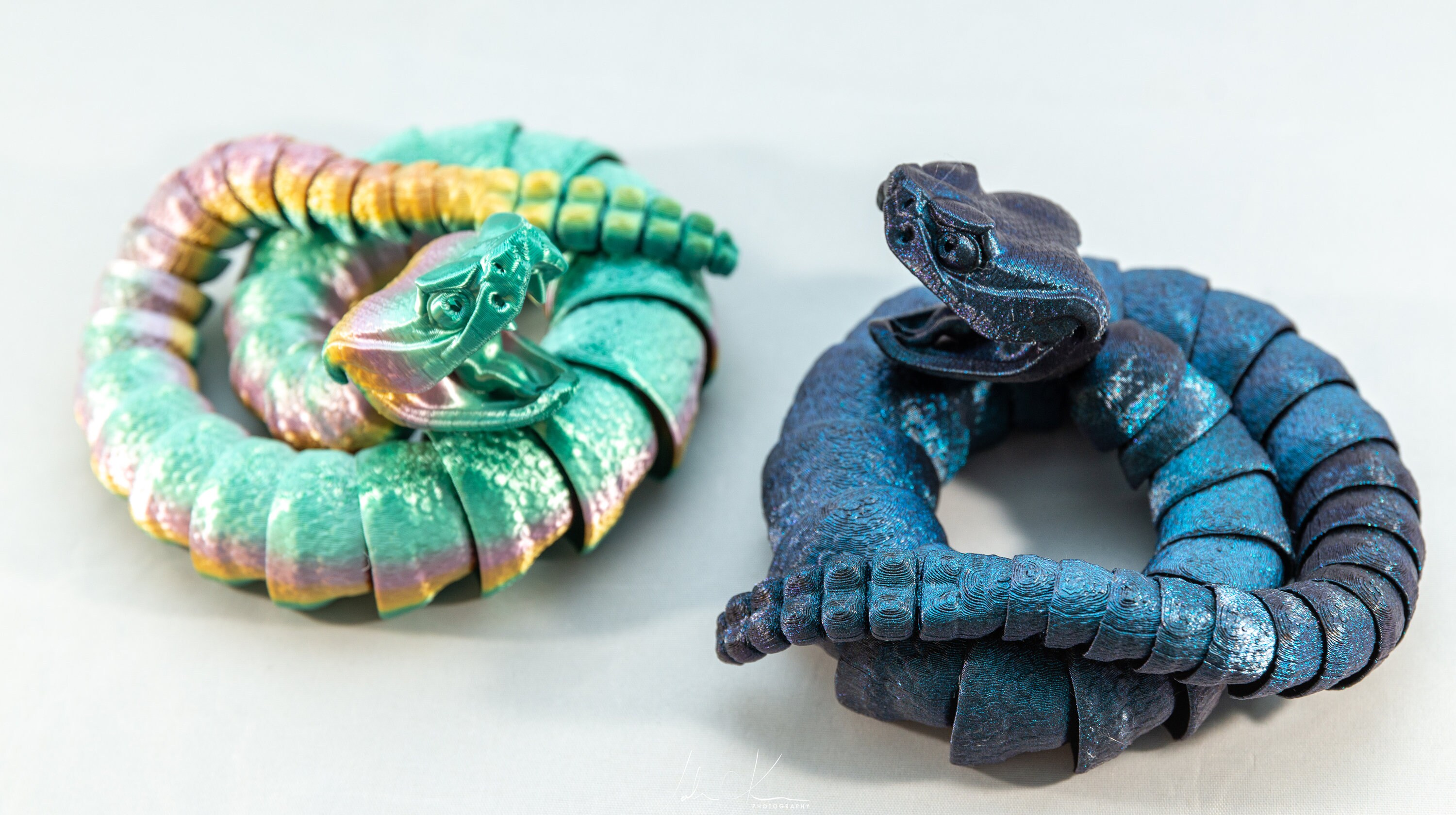 Articulated Rattlesnake Fidget Toy Stress Toy WORKING - Etsy