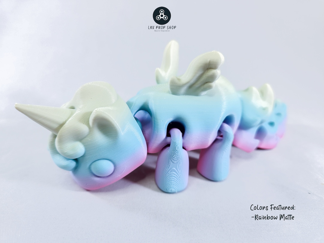 Flexi Unicorn - Articulated Unicorn - Fidget Toy - Stress Toy -unicorn ...