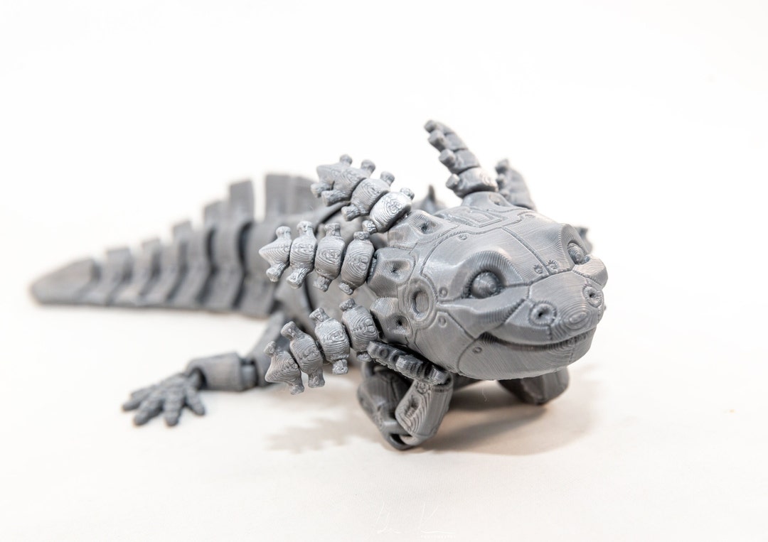Robo Axolotl - Fidget Toy - Stress Toy - Etsy