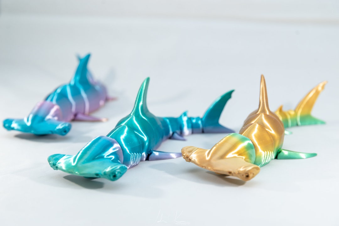 Articulated Hammerhead - Fidget Toy - Stress Toy - Etsy