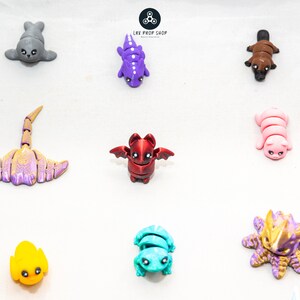 Mystery Mini Critter Bag: Tiny Animal Figures - Chance for Extra! - Etsy